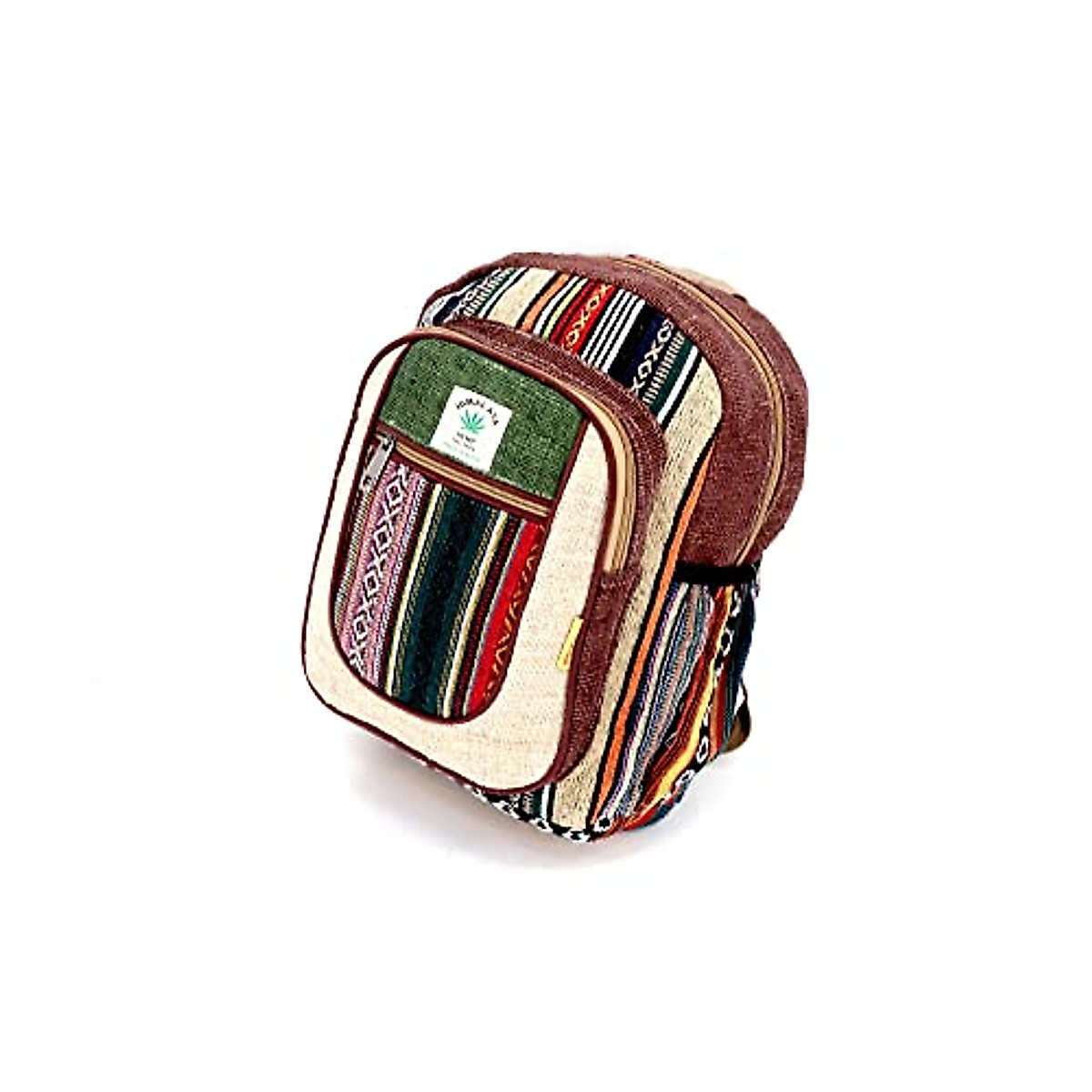 Unique design Hemp Backpack Small Backpack Hippie Backpack Festival Backpack Hiking Backpack 100% Hemp|100 VEGAN| FAIR TRADE | Handmade with Love.