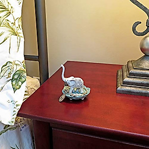 Evelots Ring Holder-Good Luck Elephant-Jewelry Bowl/Stand-Earring/Necklaces