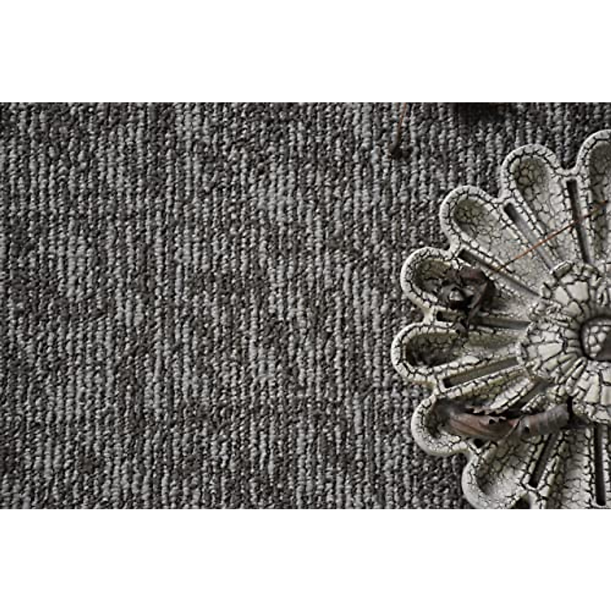 Furnish my Place Modern Indoor/Outdoor Commercial Neutral Rug, Modern Area Rug, Home Decor Mat, Pet-Friendly Carpet for Living Room, Kids, Wedding, Made in USA - 2' x 4' Rectangle