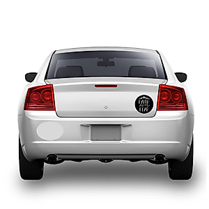 Faith Over Fear Refrigerator Magnet, Cute Round Magnetic Decal for Cars, Locker, Fridge or Mailbox, Inspirational Religious Magnets, 5.5 Inches