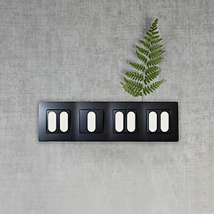 TOMALL 20pcs Glow in The Dark Tape Stickers Switch Button Night Safety Luminous Decals Accessories for Car Bike Motorcycle Safety Exit Sign Stairs Walls Decoration Stickers (Blue)