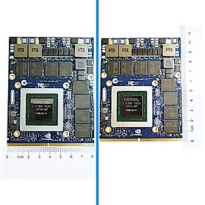 Original New Notebook PC 8GB Graphics Video Card Upgrade for Clevo Laptop P170 P170EM P170SM P370EM P375SM P370SM P177SM, NVIDIA GTX 980M GDDR5 8 GB MXM 3.0 VGA Board Replacement Repair Spare Parts