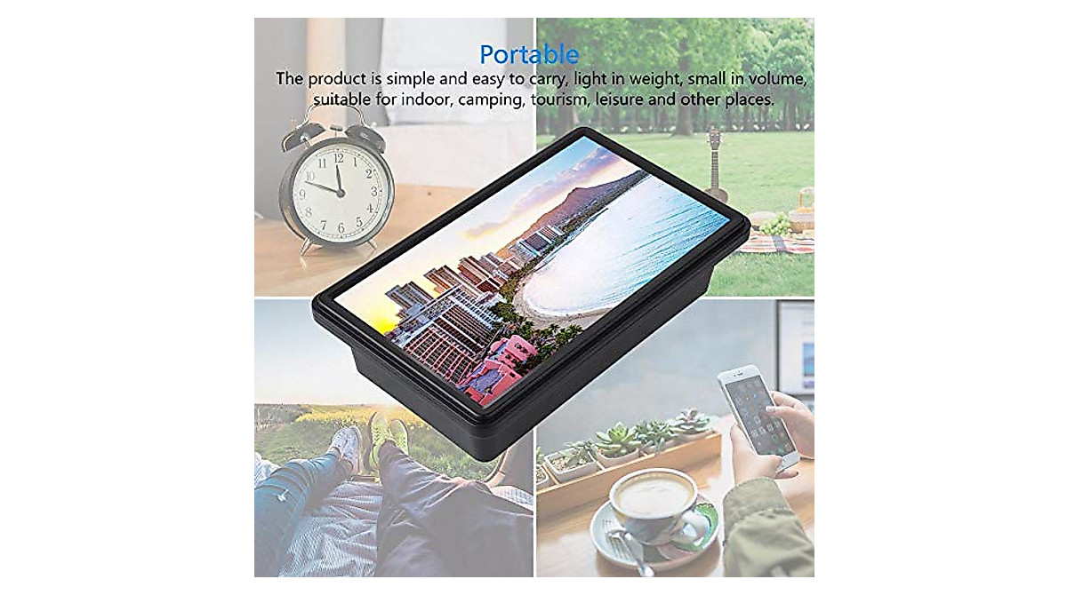 12" 3D HD Screen Magnifier - Perfect for Movies & Gaming