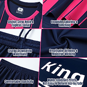 ORYG Custom Soccer Jerseys Men Kids Personalized Soccer Shirts Shorts Boys Soccer Team Uniforms Youth Uniforme de Fútbol Red