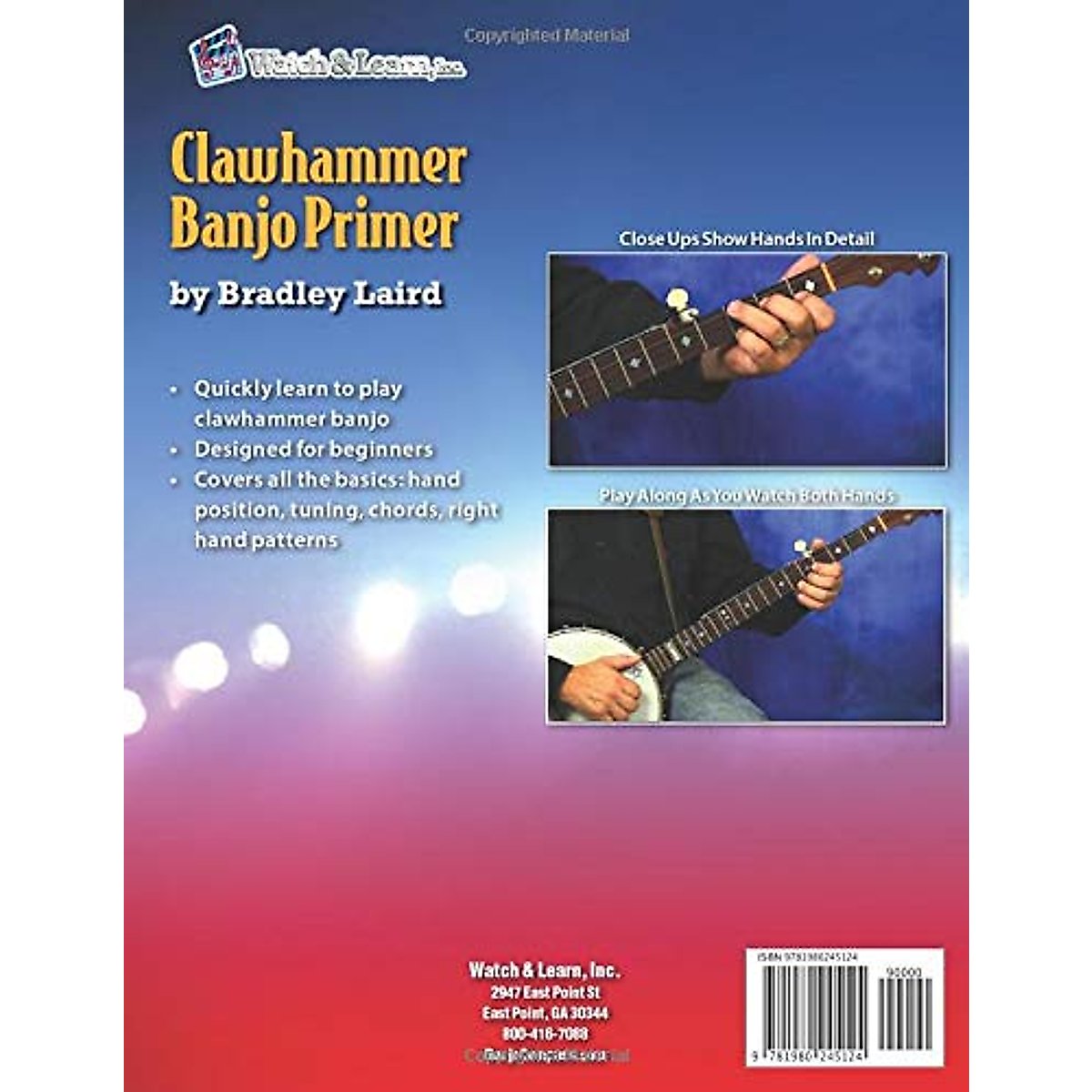 Clawhammer Banjo Primer Book for Beginners with Video & Audio Access