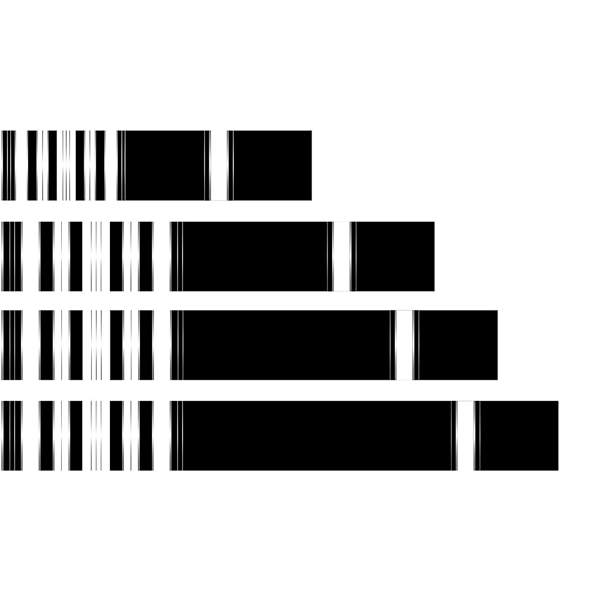 White Water Archery Laminated White Traditional 11 Crest Arrow Wraps 15 pk Choose Length Width (7, 75)