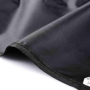 58 Inch BBQ Grill Cover, Wenscha Premium Grill Covers Fully Waterproof, 58x24x48 Inches, UV & Fade & Rip Resistant, Fits Most Brands of Grill - Black