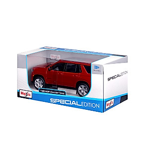 Maisto M31533 May Cheong Group 1:24 Chevy Tahoe-Red-Vehicle for Children from 3 Years-M31533
