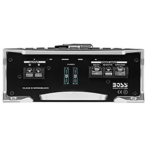 BOSS Audio Systems AR3000D Class D Car Amplifier - 3000 Watts, 1 Ohm Stable, Digital, Monoblock, Mosfet Power Supply