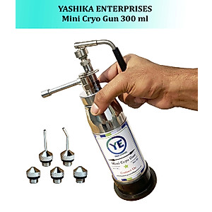 Mini Cryo Gun Liquid Nitrogen Sprayer New Improved Version for Dermatology, Cryo Capacity 300 ML Prof. Use Spray