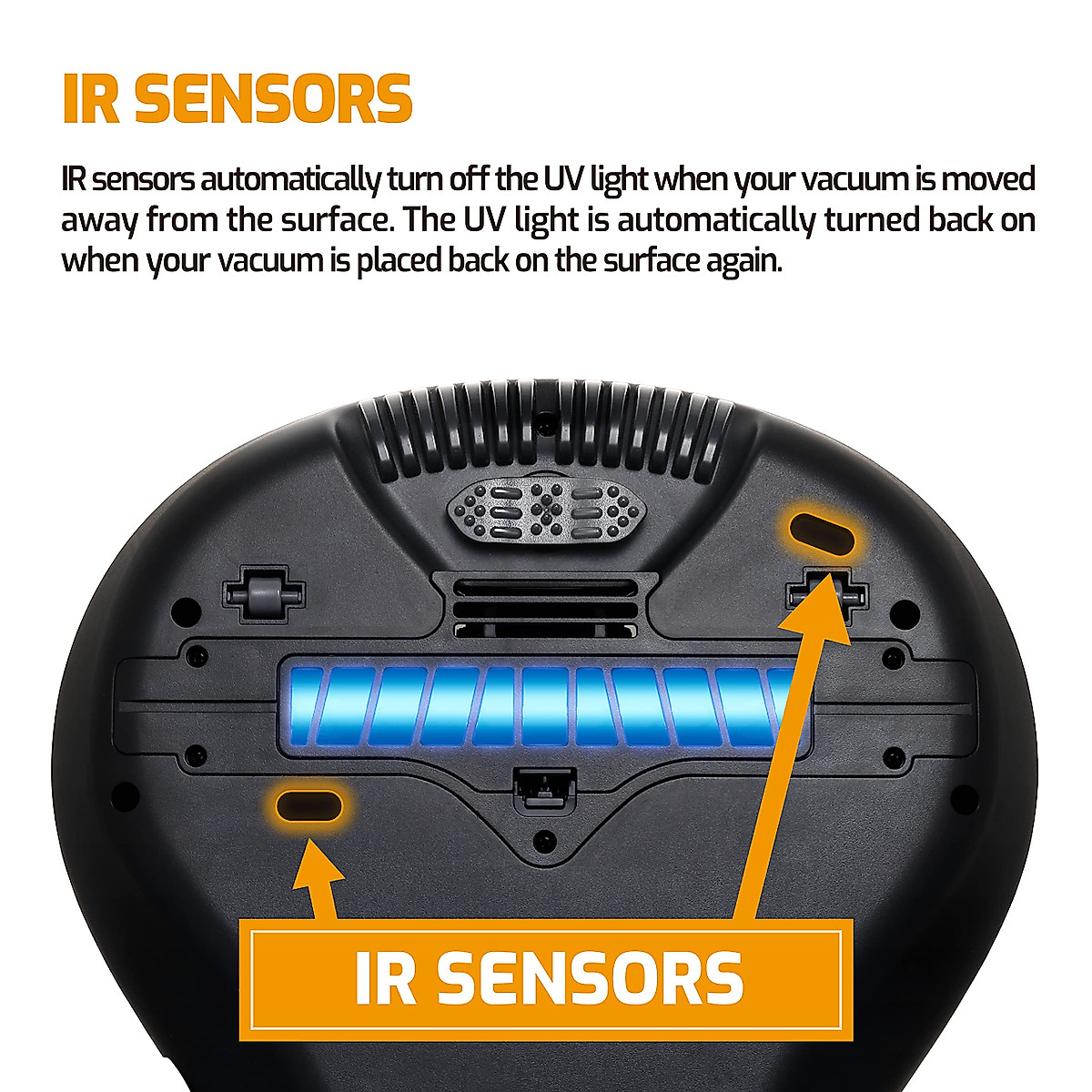 Raycop Lite Mattress Vacuum Cleaner - 13Kpa Powerful Suction - Anti-Allergen Bed Vacuum Cleaner - Bed Vacuum Cleaner UV Sanitizing & Pulsating Pad Technology for Allergen Cleaning - HEPA Filtration