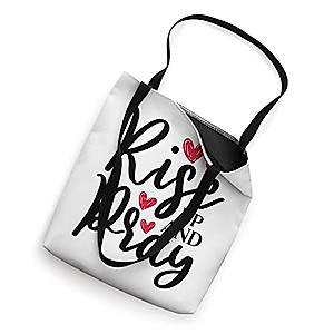 Rise Up And Pray To Jesus God Christian Men Women Christians Tote Bag