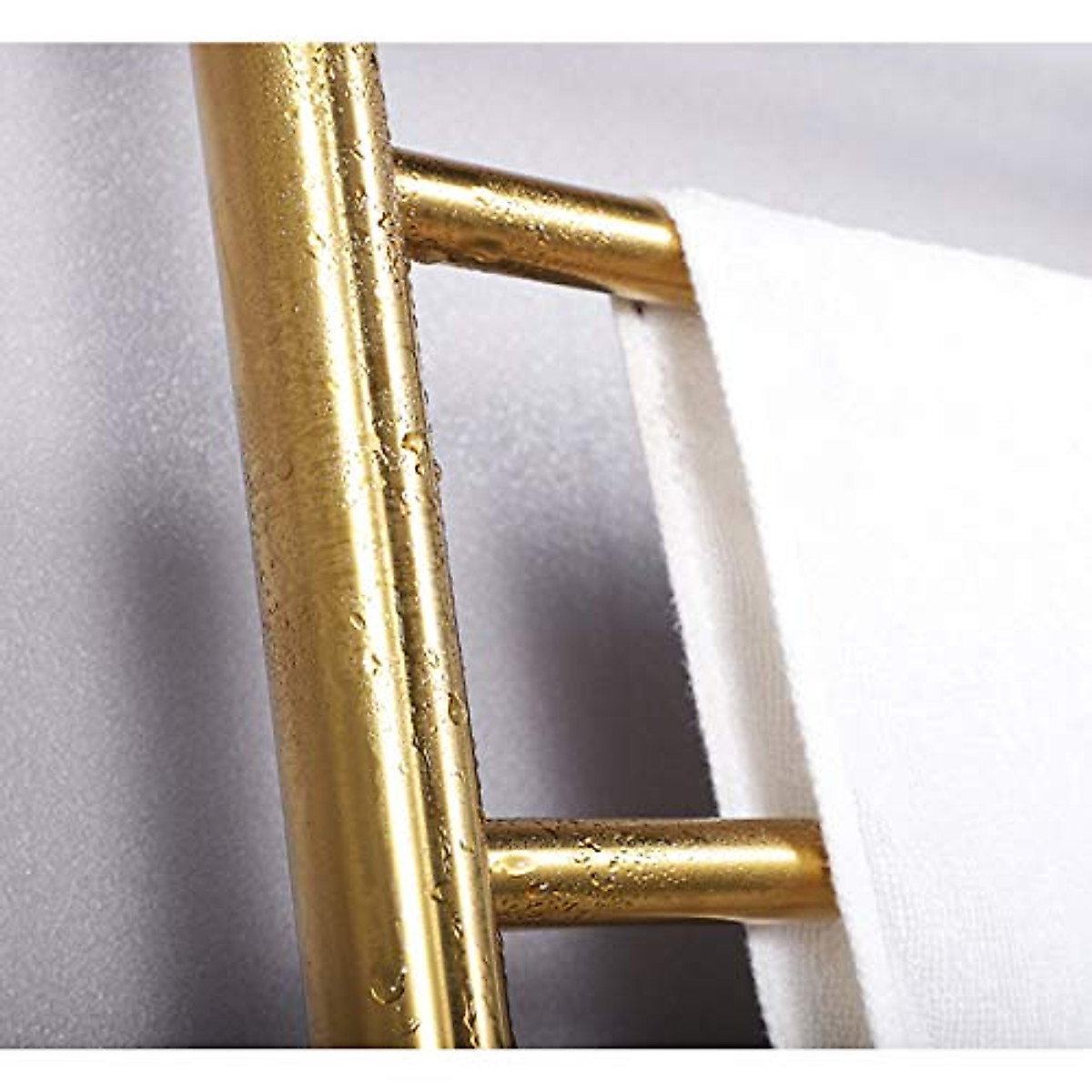 Bathroom Towel Warmer Electric Heated Towel Rack, Electric Heated Towel Drying Rack, 10-Bar Wall Mounted Towel Warmer with Timing Function, 304 Stainless Steel Polished Heated Towel Rail for Bathroom,