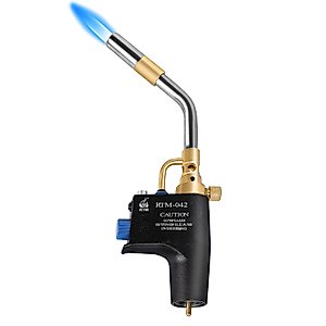 RTMMFG High-Intensity Propane Torch Head, Trigger Start Mapp Gas Torch
