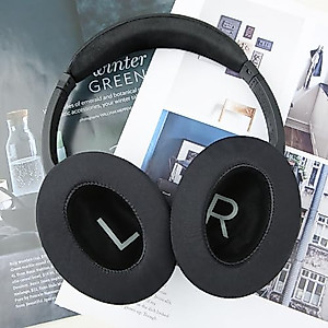 Ear Cushions for Bose QuietComfort 45 QC45 QC35 ii QC35 Ear Pads Headphones Gel Earpads Replacement with Upgraded Memory Foam, Cooling Silicone Gel and Milk Silk Fabric