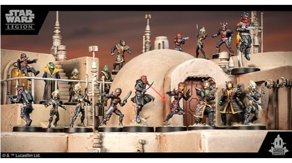 Star Wars: Legion Shadow Collective Mercenary Starter Set | Miniatures Game