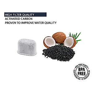 Premium Replacement Charcoal Water Filter fits All Keurig Machines (12) by GoldTone™