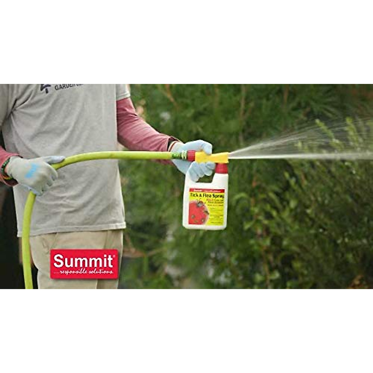 Summit...reponsible solutions. TICK & FLEA Spray - Concentrate - Quart, Natural