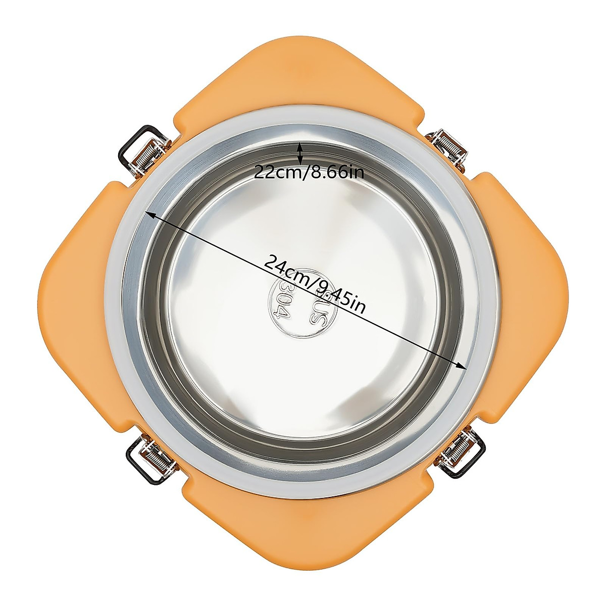 Insulated Soup Carrier, 2.5 Gal Insulated Soup Containe, Commercial Food Warmer, Insulated Soup Container, Insulated Soup Carrier Coolers for Parties