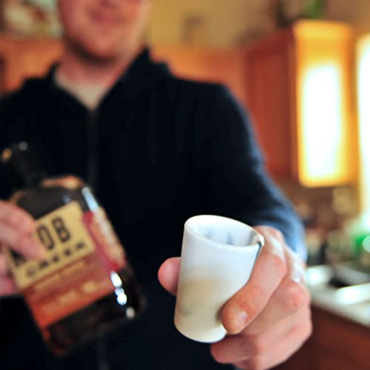 Silipint Silicone Shot-Glass Set: 6 Pack - Sugar Rush, Headwaters, Mountain Marble, Artic Sky & 2 Hippie Hops - 1.5oz