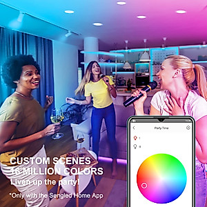 Sengled Smart Bulbs that Work with Alexa, Google, SmartThings, Zigbee Hub Required, BR30 Smart Led Bulb 75W, Smart Recessed Light Bulbs, Color Changing Light Bulb, Smart Flood Light E26, 940LM 1 Pack