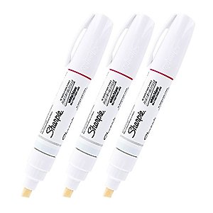 3 PACK: Sharpie, Sanford - Oil Paint Marker Bold White (35568)