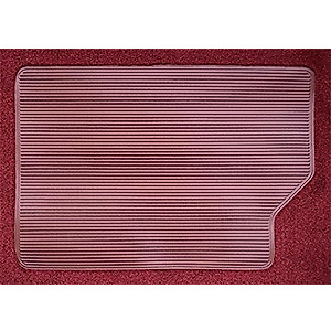 Automotive Carpet Compatible with 1974 to 1979 Ford Standard Cab Pickup Truck, C-6 Transmission Low Tunnel (801-Black Plush Cut Pile)