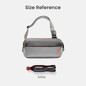 tomtoc Compact EDC Sling Bag, Minimalist Chest Shoulder Backpack Crossbody Sling Daypack for Men Women, Water-resistant Lightweight Everyday Carry Casual Pack for Tactical, Travel, Work, Gym, Sport