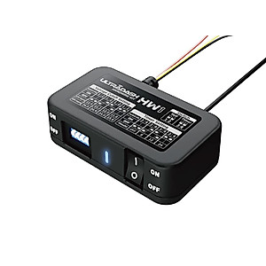 Hardwire Kit UltraDash HW1-A Single I-Shape Cable, Low-Voltage Power Protection & Timer Function, Mini USB Connector Acc & Permanent for Dash Cam Including ATM Mini Micro2 ATO/C LP-Mini Fuse Type