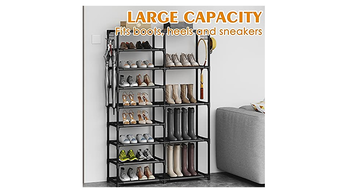 CSXGBAB Tall Shoe Rack - Maximize Your Space