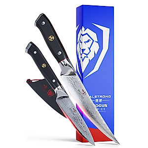 Dalstrong Shogun Series Fillet Knife 6" Bundled with Paring Knife 3.5" - ELITE - w/Sheath