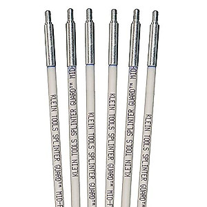 Klein Tools 56430 Glow Fish Rod Set, Wire Puller, 30-Foot