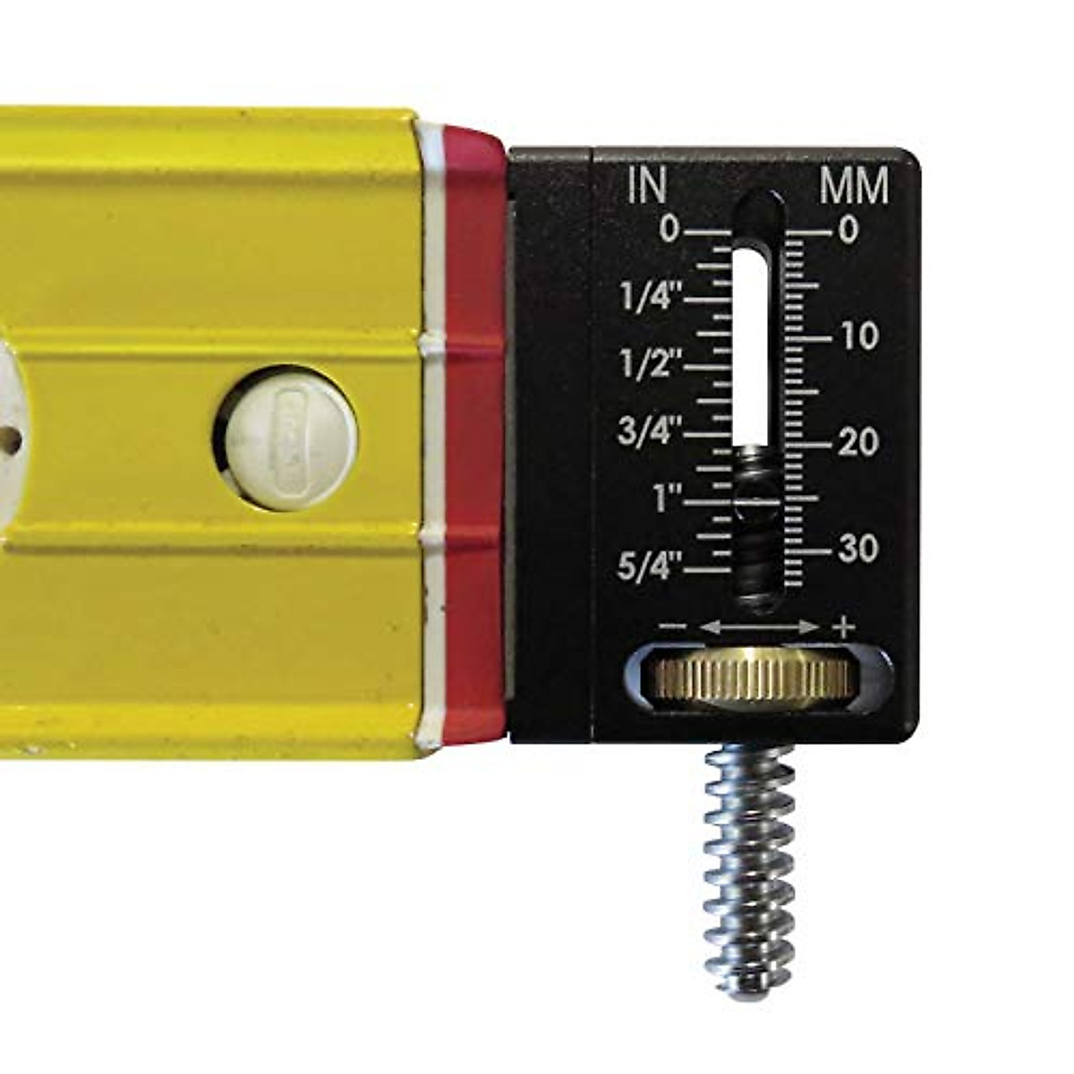FastCap 02105 Precision How Far Out Universal Add-On Level Gauge