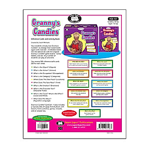 Super Duper Publications | Granny's Candies® Vocabulary & Word Meaning Game Inferences Cards (Add-On Set 4) | Educational Learning Resource for Children