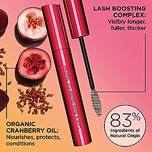 Clarins Lash & Brow Double Fix Mascara | 2-In-1 Waterproof Lash & Brow Setting Mascara | 12 Hour Hold | Protects, Nourishes and Conditions | Waterproof, Sweatproof and Smudgeproof | 0.2 Oz