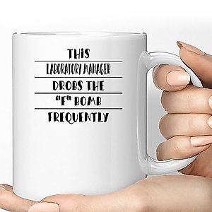 Funny Gift for Sarcastic Laboratory Manager Love Family - Ever Mother's Day Laboratory Manager Mamma Mom 11 oz Ceramic Coffee Mug