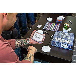 BLANK SLATE™ - The Game Where Great Minds Think Alike | Fun Family Friendly Word Association Party Game, 3 to 8 players, Black-88