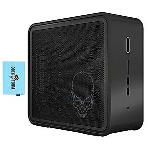 Intel NUC BXNUC9i5QNX1 Home & Business Mini Desktop i5-9300H 4-Core 2.40GHz, 16GB RAM, 512GB PCIe SSD, UHD 630, WiFi 6, BT 5.2, HDMI, USB 3.1, SD Card, Win 11P w/Hub