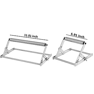 Live Clouds 2pcs Adjustable Cutting Machine Support Frame, Metal Cutting Machine Work Support Stand, Adjustable Height Table Saw Stand Material Support Frame, Cutting Machine Attachment (small)