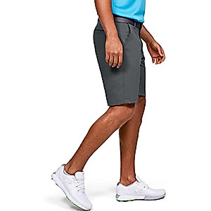 Under Armour Men's Tech Golf Shorts , Pitch Gray (012)/Black, 34