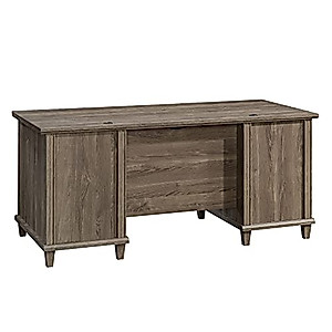 Sauder Hammond Desk, L: 67.56" x W: 29.21" x H: 30.0", Emery Oak Finish
