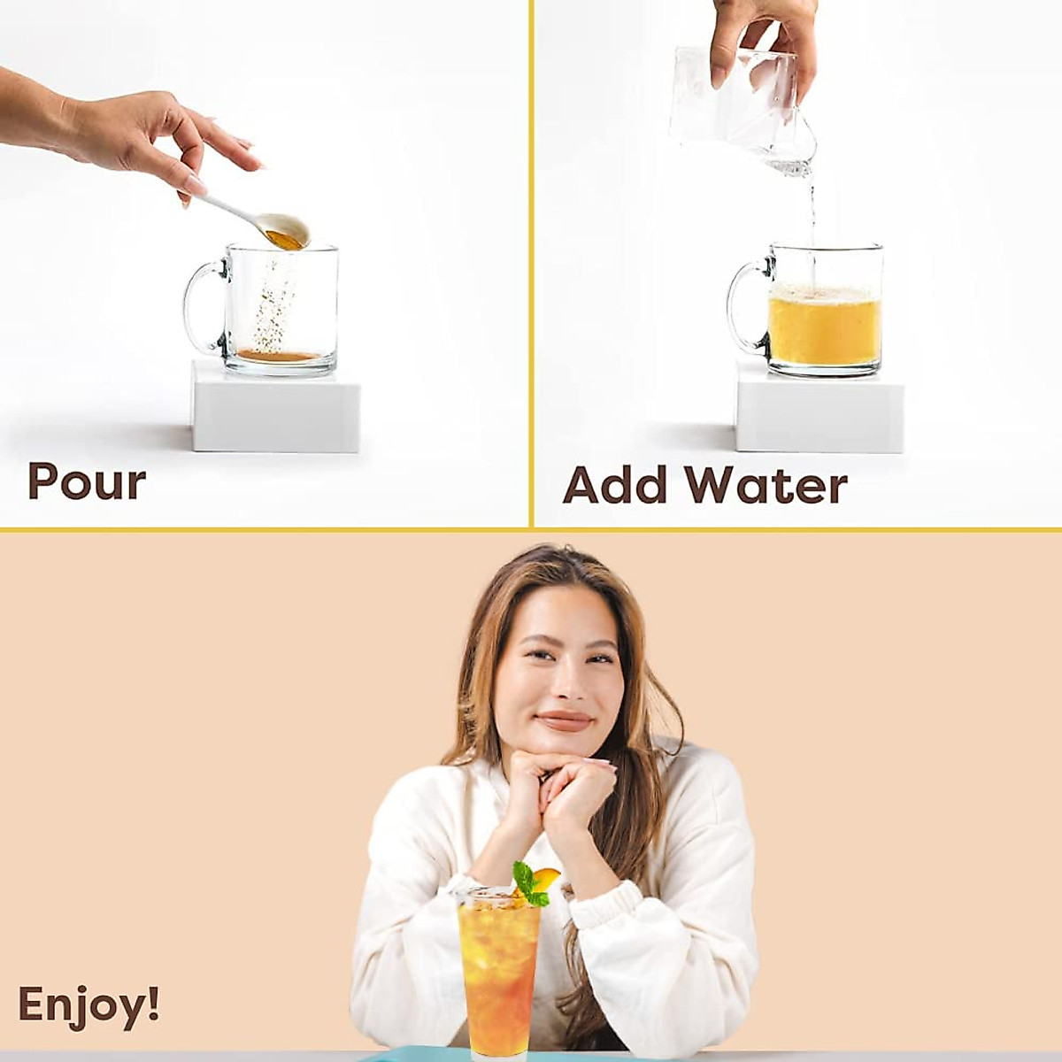 Waka — Green & Black Instant Tea Sample Bundle — No Sugar Added & Unsweetened — 100% Tea Leaves — 10 X 0.45 oz Sample Packs For Hot or Iced Tea