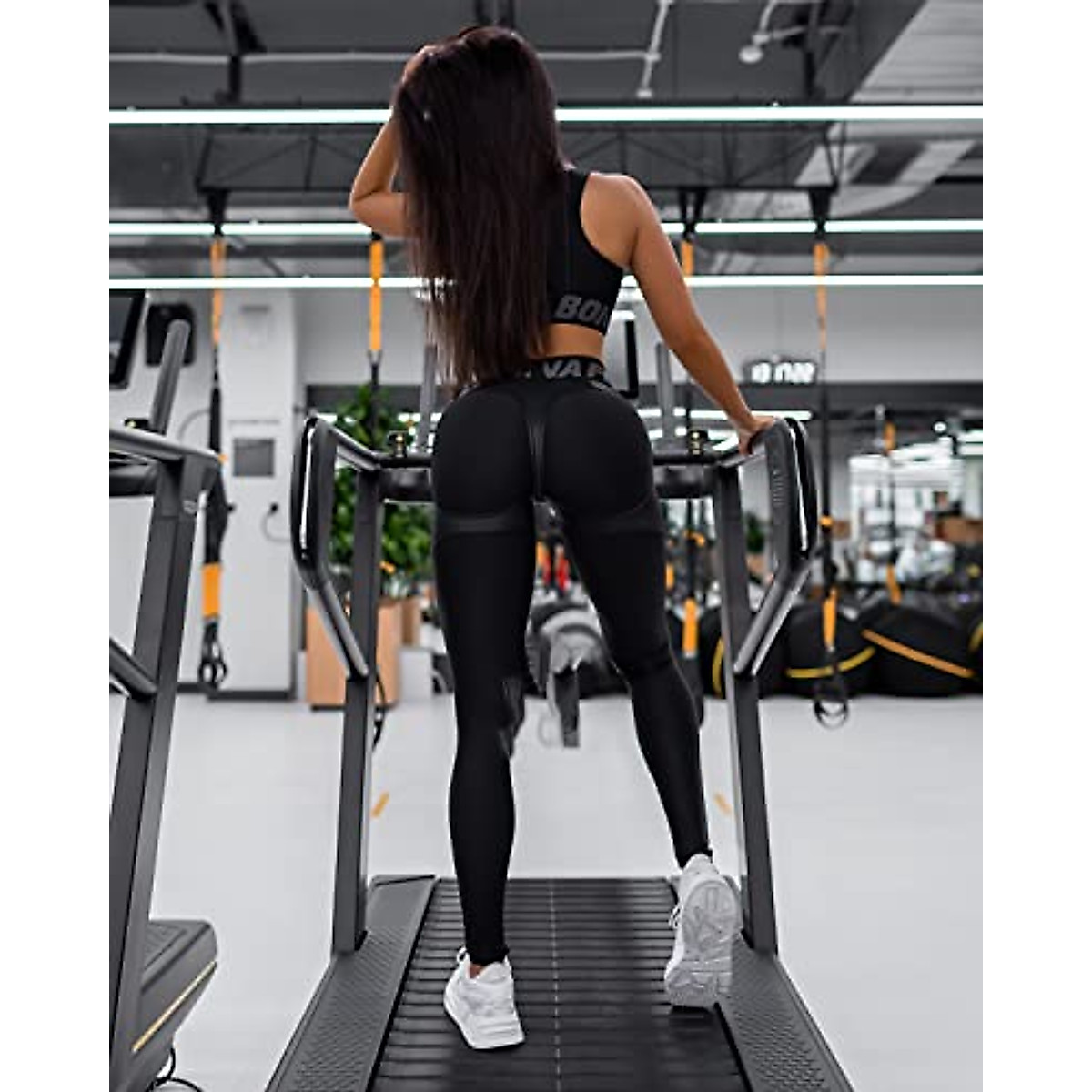 Bona Fide Premium Quality Butt Lifting Leggings for Women with Unique Design and Push Up Effect - High Waisted Tummy Control Legging
