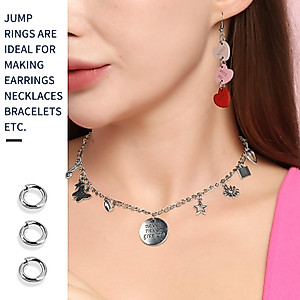 Teenitor 524PCS Keychain Making Kit, Key Chain Clips, Key Chain Rings, Lanyard Hooks Lobster Claw Clasps, Key Rings and Jump Rings for Key Chain Making Jewelry Lanyard Making, Keychain Kit