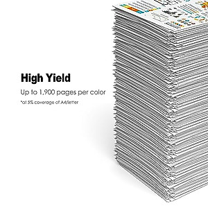 Compatible 069 High Yield Toner Cartridge Replacement for Canon 069H for imageCLASS MF753Cdw MF751Cdw LBP674Cdw Printer (3 Pack)