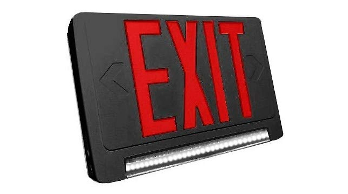 Ciata Ultra Bright LED Emergency Exit Sign & Battery Backup