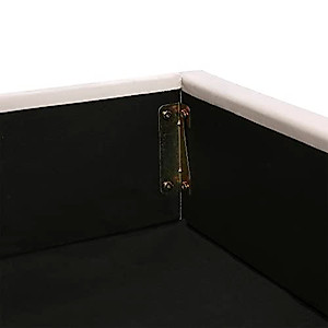 LUMISOL Lift Storage Bed Queen Size, Upholstered Platform with LED Light Bluetooth Player and USB Charging Tufted Headboard, Bed Frame with a Hydraulic Storage and Slat Support, Beige