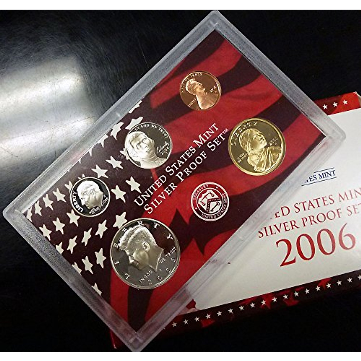 2006 S Silver Proof Set, may have natural toning on silver Various US Mint Proof