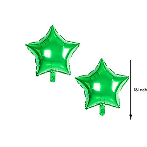 6PCS Dinosaur Foil Balloons for Birthday Party Foil Dinosaur Balloon Set for Wild One Baby Shower Jungle Safari Animal World Themed Party Supplies Decor