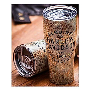 Harley-Davidson Stainless Steel Genuine H-D Refresh Beverage Cup, 17oz. 3SSH4921